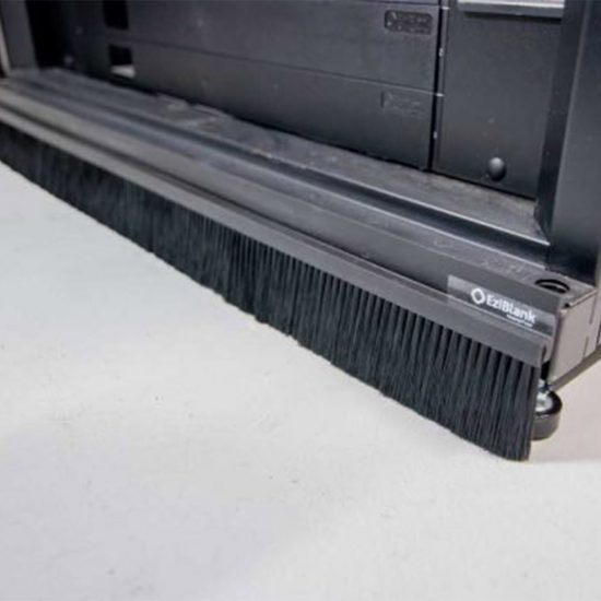 EziBlank® 605mm Sub-rack Brush Panel - Data Center Store